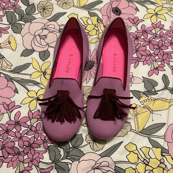 Soludos | Shoes | Soludos Womens Loafers In Purple And Burgundy | Poshmark